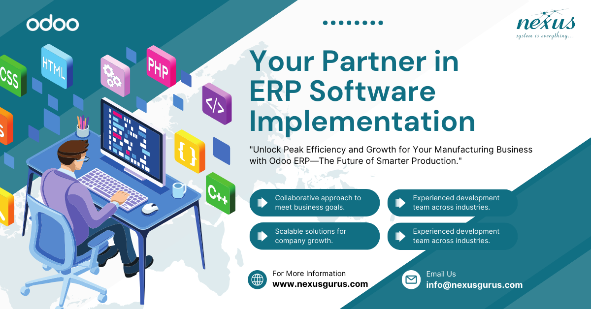 Revolutionize Your Manufacturing Business with Odoo ERP: The Ultimate Solution for Efficiency ...